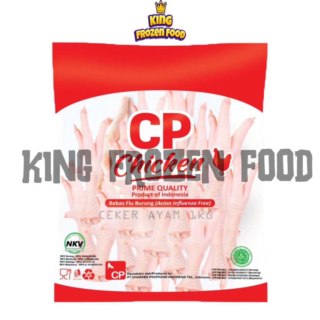 Jual CEKER AYAM CP 1KG CHICKEN FEET HALAL | Shopee Indonesia