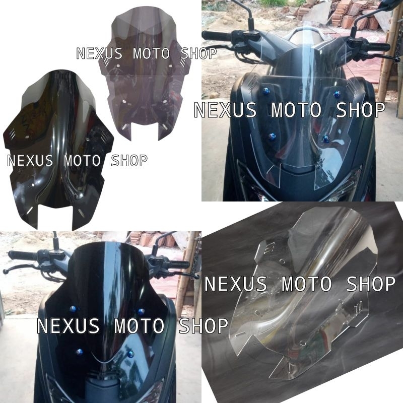 Jual windshield tdr cyborg nmax visor tdr sirip v1 nmax lama visor tdr ...