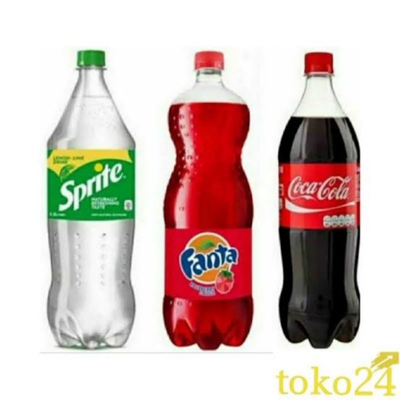 Jual SPRITE | FANTA | COCA COLA | FANTA ORANGE NETTO 1000 ML | Shopee ...
