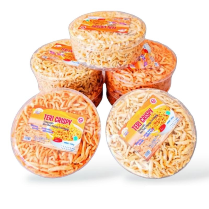 Jual Teri Crispy kualitas Super 150 Gram- Teri Krispi Non MSG ...
