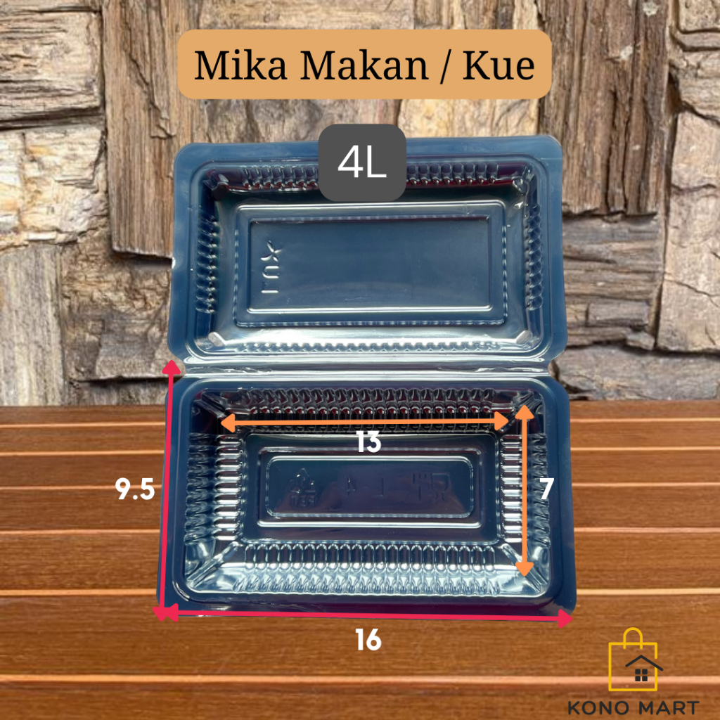 Jual MIKA PLASTIK KUE / MIKA MAKANAN 7C 6C 5L 5T 4L 3T 2A 2B / MIKA ...