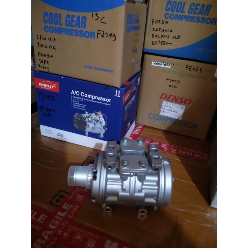Jual kompresor compressor ac kijang super dan panther kotak lama 10p ...
