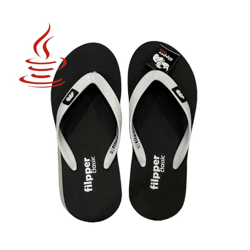 Jual Sandal Flipper Pria Original Warna Putih | Shopee Indonesia
