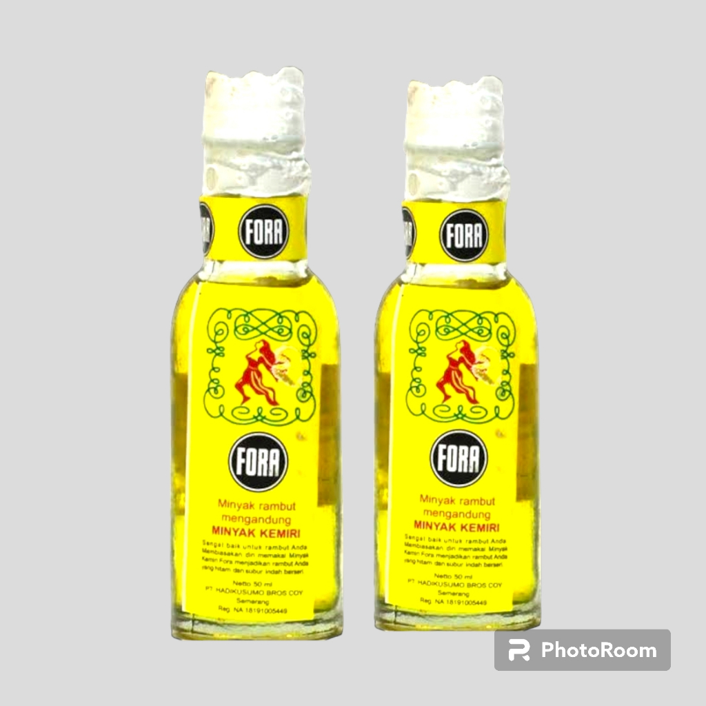 Jual Fora Minyak Kemiri | Minyak Penumbuh Rambut 50ml | Shopee Indonesia