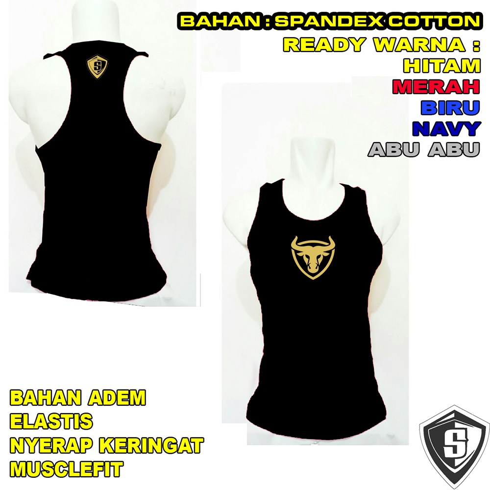 Jual Singlet Gym Fitnes siladamas singlet hitam | Shopee Indonesia