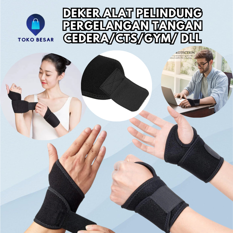 Jual Deker Tangan / Dekker Alat Pelindung Penahan Pergelangan Tangan ...