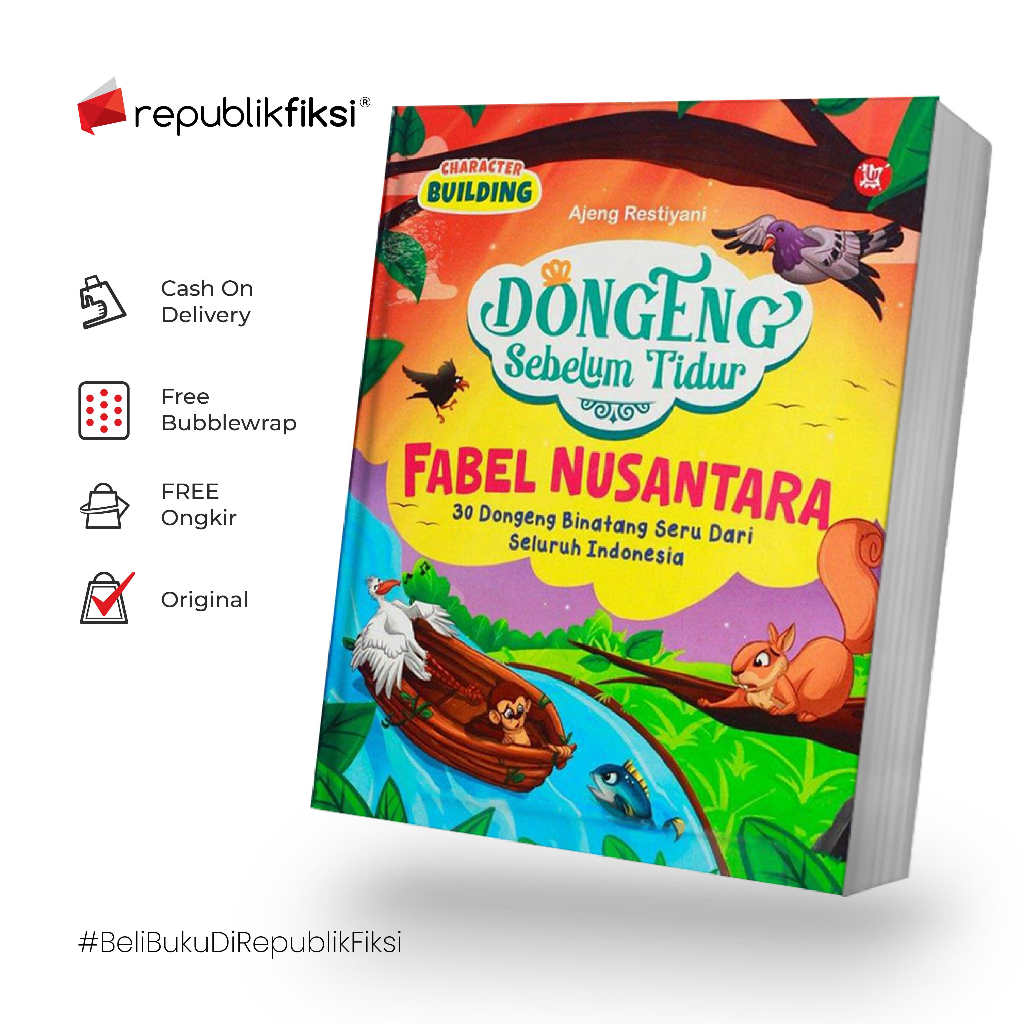 Jual Buku Dongeng Sebelum Tidur Fabel Nusantara - WahyuMedia | Shopee ...