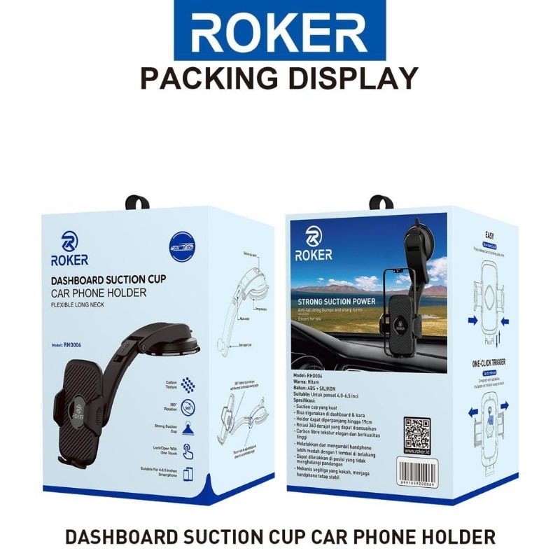 Jual Holder Roker Phone Holder Mobil Mount Holder RHD001 Dan RHD002 ...