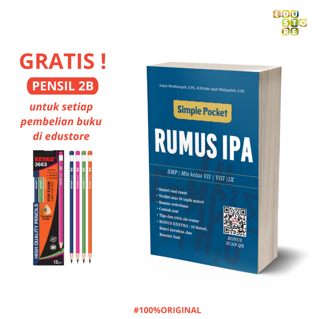Jual Buku Rumus IPA SMP / Simple Pocket Rumus IPA SMP/MTs Kelas VII ...