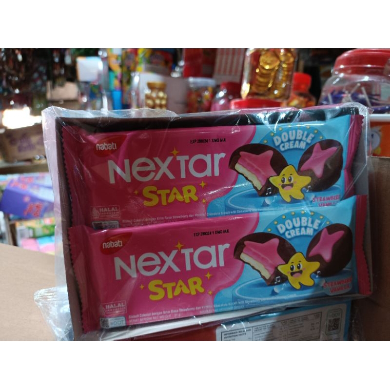 Jual nabati nextar star double cream isi 10 pcs | Shopee Indonesia