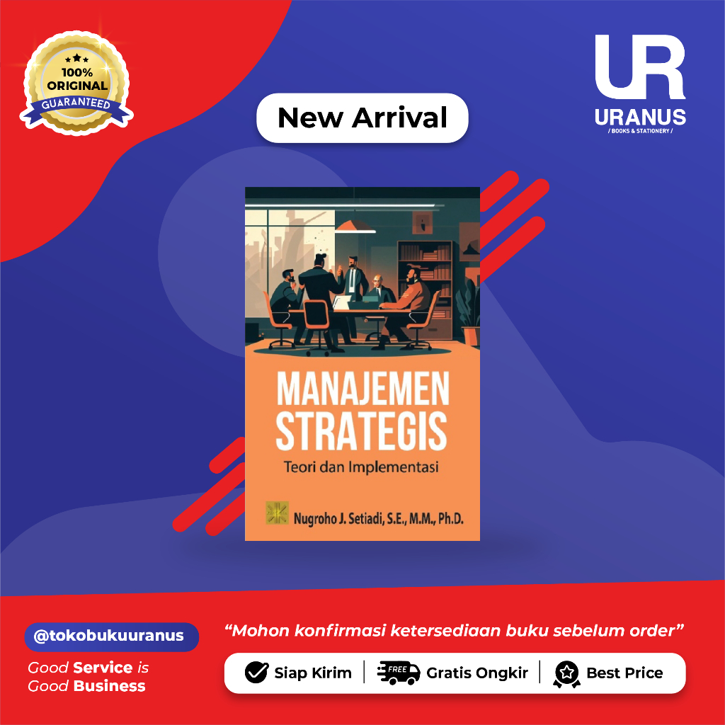 Jual MANAJEMEN STRATEGIS TEORI & IMPLEMENTASINYA -Uranus Ngagel- | Shopee Indonesia