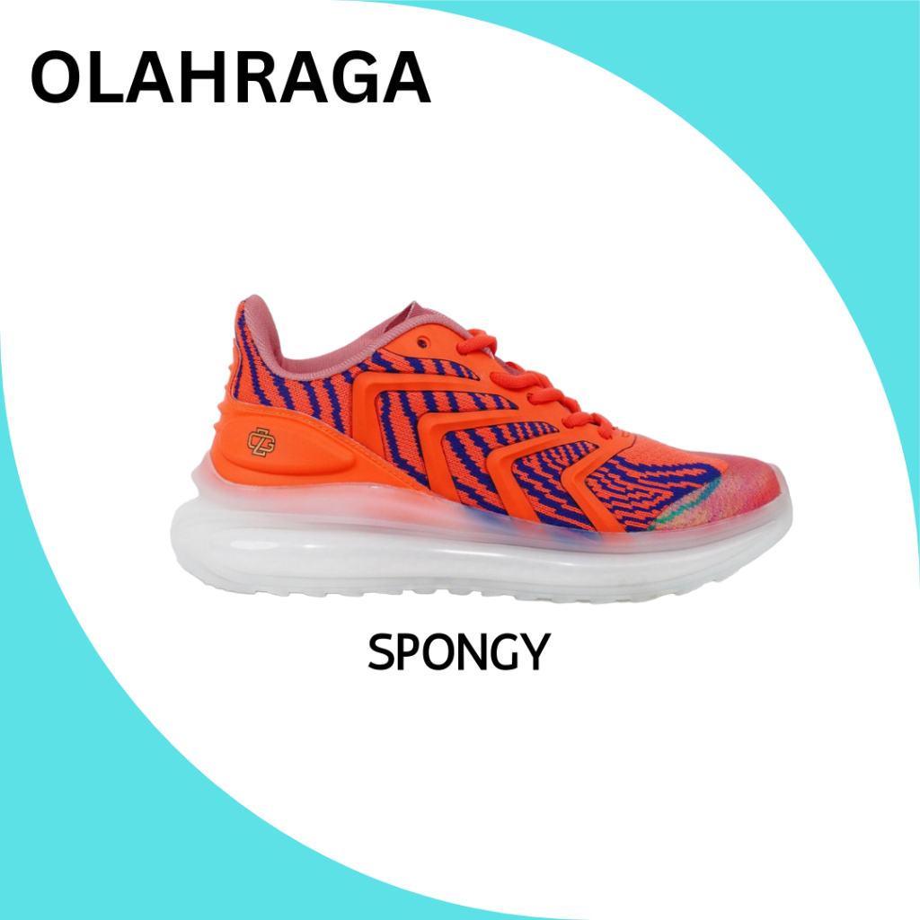 Jual Sepatu FIT Spongy Sport Pria Wanita Sepatu Olahraga Original ...