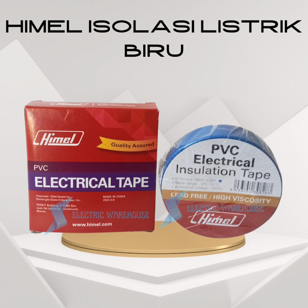 Jual ISOLASI HIMEL KABEL LISTRIK / ELECTRICAL TAPE 20 METER KUALITAS ...