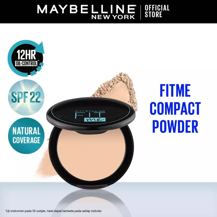 Jual MAYBELLINE FIT ME MATTE + PORELESS POWDER SPF28 PA+++ 12H Oil Control Powder - Bedak Padat ...
