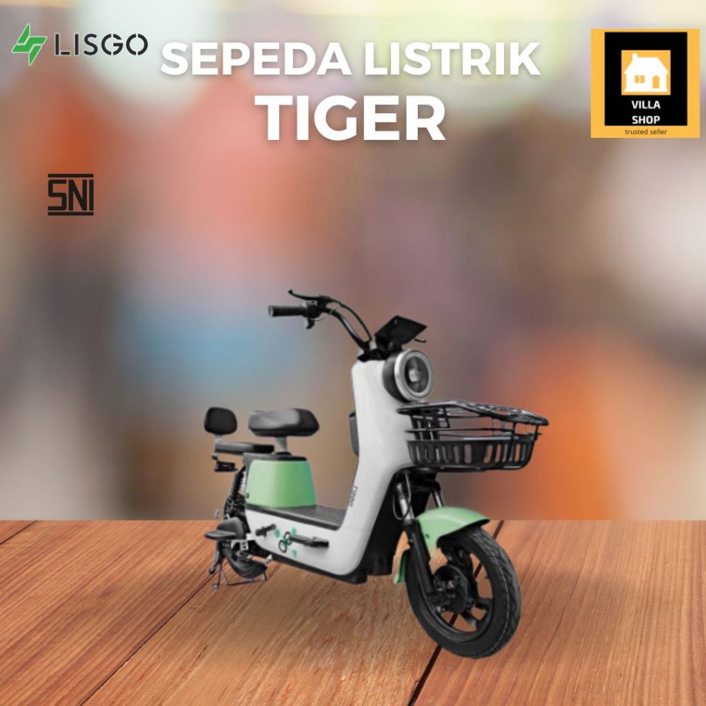 Jual SEPEDA LISTRIK LISGO TIGER 48V/12AH 48V/20AH Garansi Resmi ...