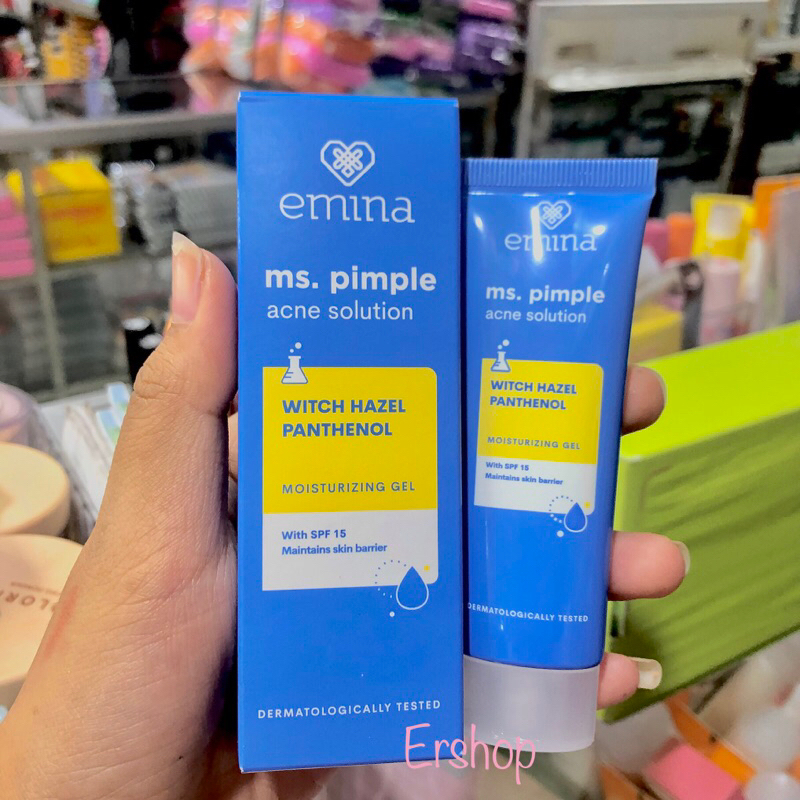 Jual Emina Ms. Pimple Acne Solution Moisturizing Gel | Shopee Indonesia