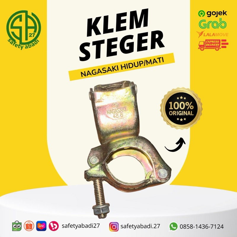Jual Klem Steger / Clamp Scaffolding Original NAGASAKI Hidup/Mati ...