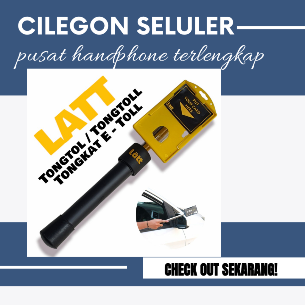 Jual LATT Tongtol - Tongkat Kartu E - Tol Toll Flexible Besi Panjang ...