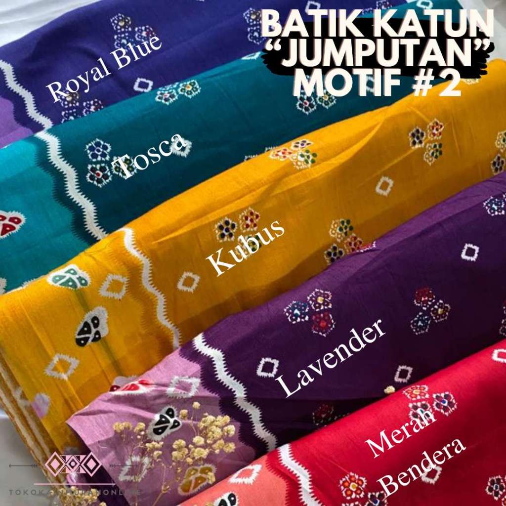 Jual Kain Batik Katun 40's Premium Foil SUPER LEMBUT Kode MOTIF ...