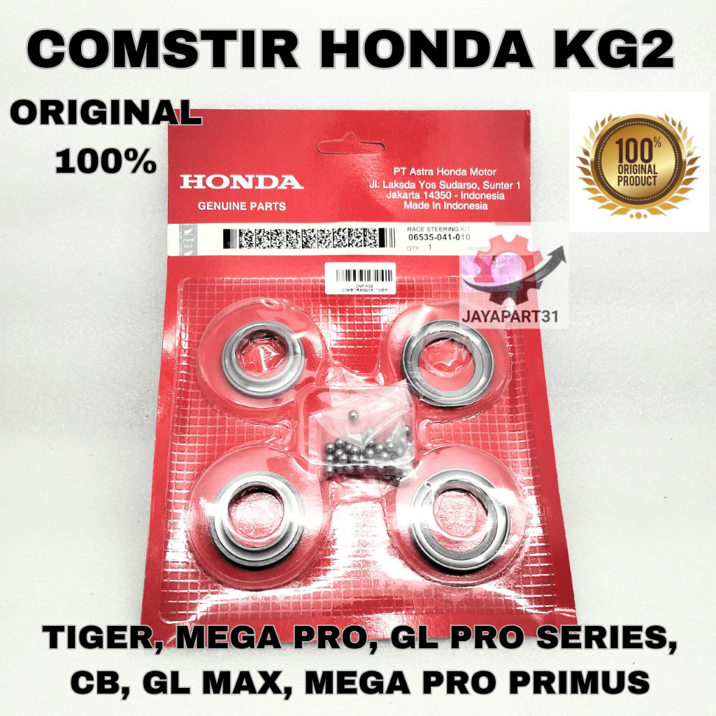 Jual KOMSTIR COMSTIR HONDA KG2 ASLI ORIGINAL 100% GL PRO SERIES, MEGA PRO, TIGER, MEGA PRO ...