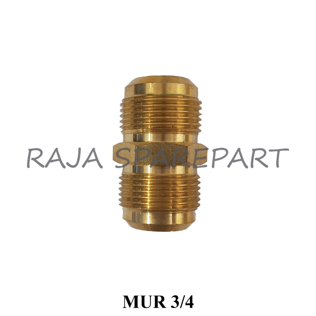 Jual M3/4 DOUBLE NEPEL MUR AIR CONDITIONER/MUR UKURAN 3/4 | Shopee Indonesia