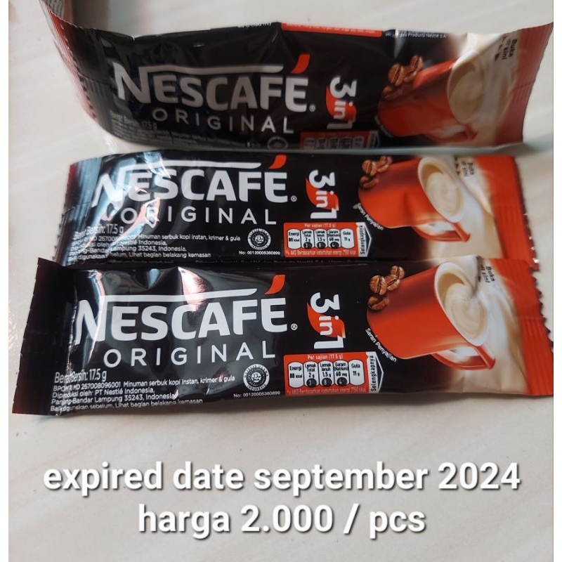 Jual Nescafe Sachet 3in1 | Shopee Indonesia