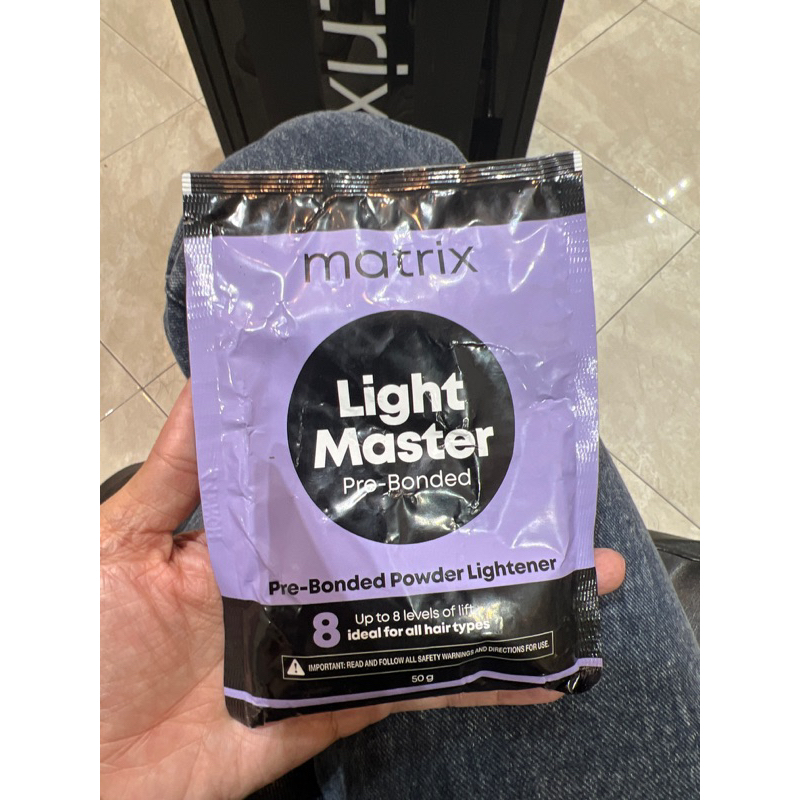 Jual MATRIX BLEACHING SACHET LIGHT MASTER MINI SACHET 50gr | Shopee ...