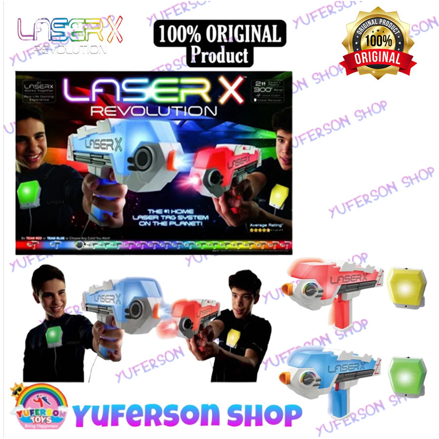 Jual LASER X Revolution Double Blaster LSX88046 Original | Shopee Indonesia
