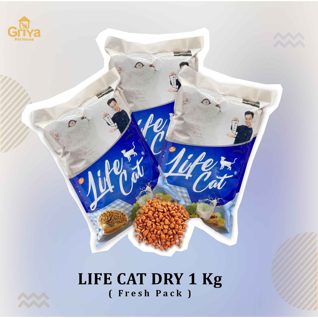 Jual Life Cat Dry Food 1 KG | Shopee Indonesia