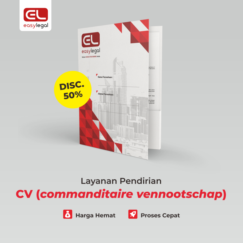 Jual Layanan Jasa Pengurusan Pendirian CV (Commanditaire Vennootschap) Pembuatan CV untuk ...