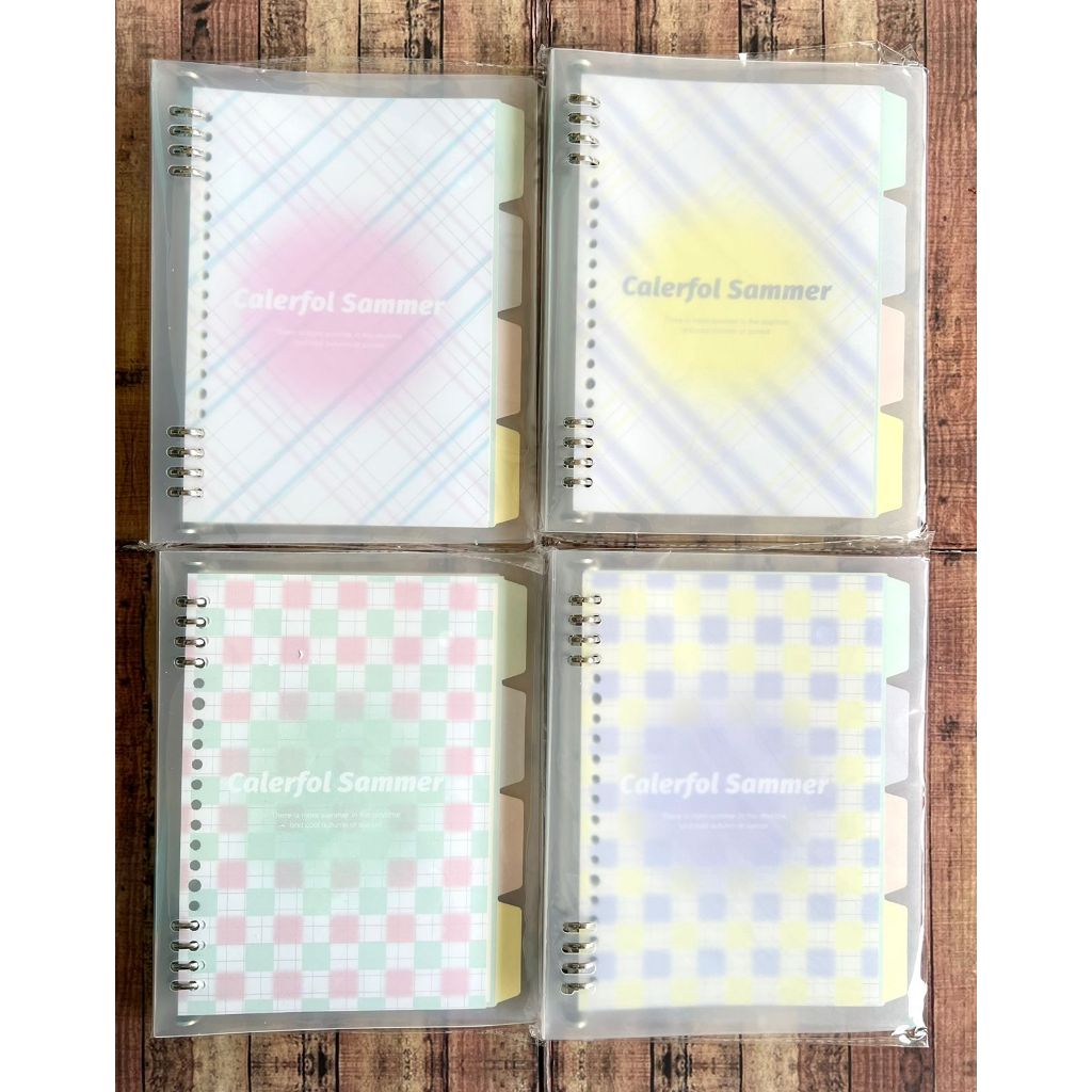 Jual Map Binder Wengu Calerfol Sammer Ring Besi B1043 Cover Transparan ...