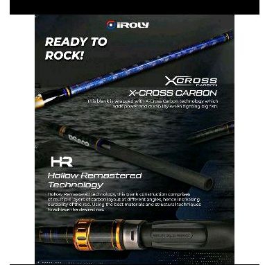 Jual Joran Iroly Perseus 562/602 Jigging Rod | Shopee Indonesia