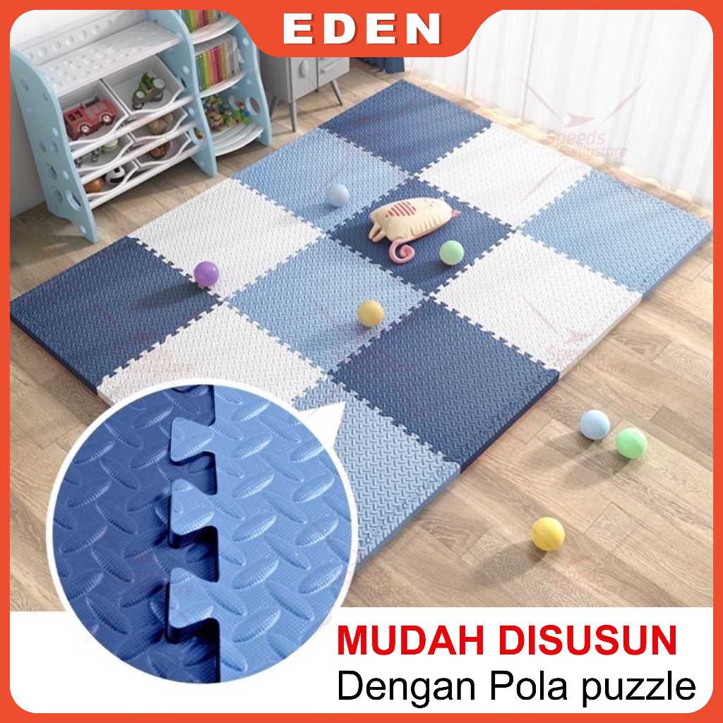 Jual Matras Evamat Puzzle 30x30cm, Alas Lantai Lembut, Soft Matras ...
