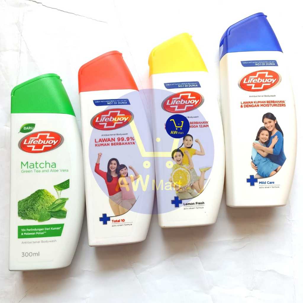 Jual LIFEBUOY BODY WASH BOTOL 300ML ALL VARIAN - SABUN MANDI CAIR ...