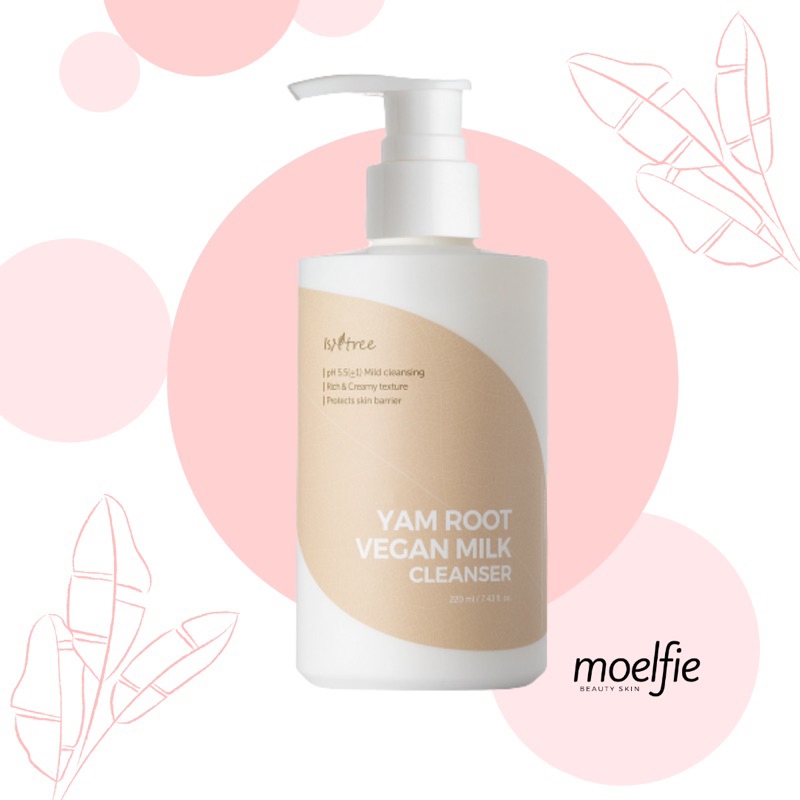 Jual [READY - FULL SIZE] ISNTREE YAM ROOT VEGAN MILK CLEANSER CLEANSING ...