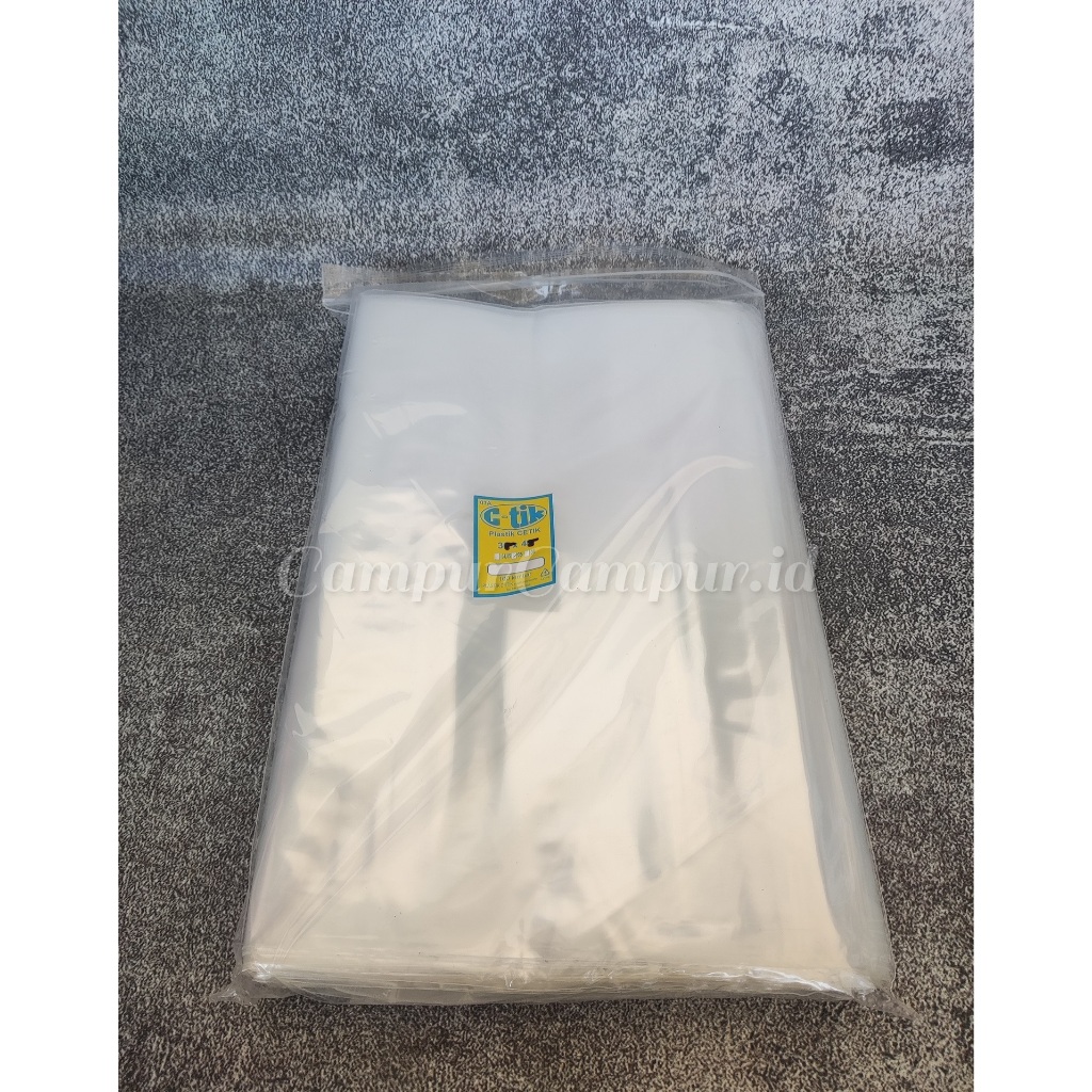 Jual Plastik Ziplock Bening 35x45 Plastik Packing Baju Sepatu Plastik ...