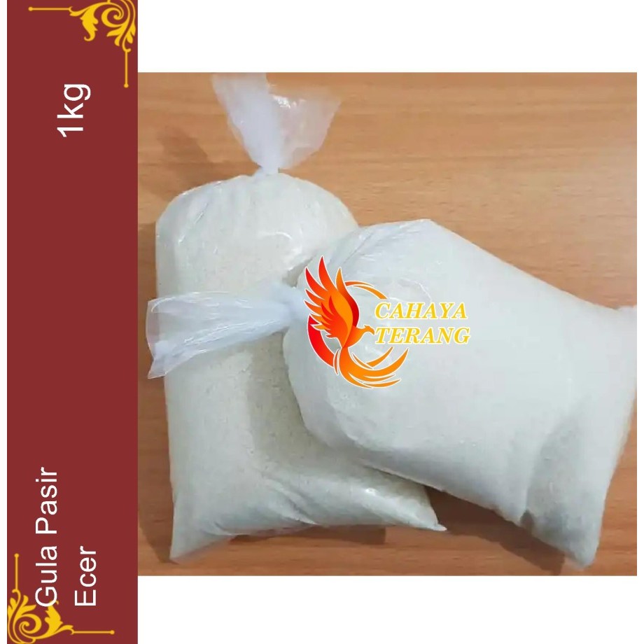 Jual Gula Pasir Kemasan Polos 1kg Gula Putih Pasir 1000 gram | Shopee ...