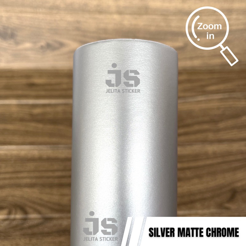 Jual Sticker Silver Matte Chrome / Skotlet Silver Satin / Stiker ...
