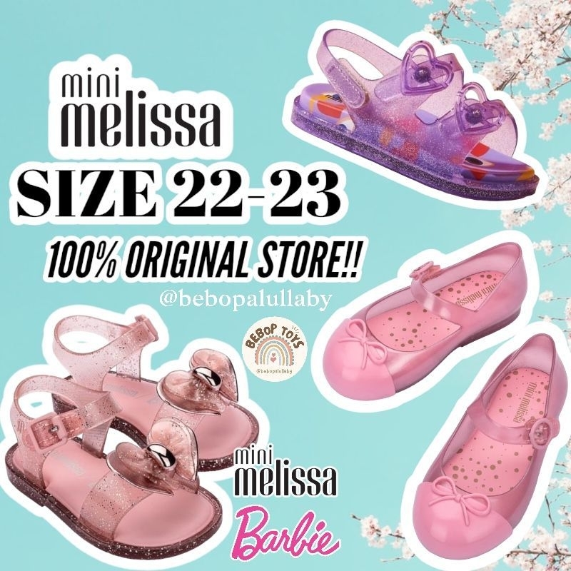 Jual [SIZE 21-23] SEPATU MINI MELISSA ORIGINAL X BARBIE POSSESSION ...