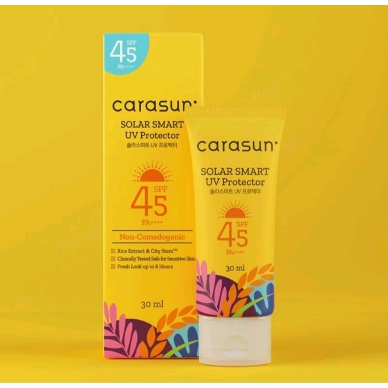 Jual Carasun Solar Smart UV Protector SPF 45 PA ++++ 30ml | Shopee Indonesia