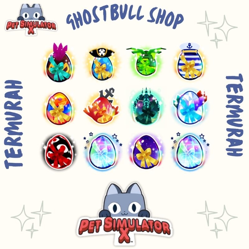 Jual Antivirus Psx Exclusive Egg Pet Simulator x Bonus 1B Gems | Shopee ...