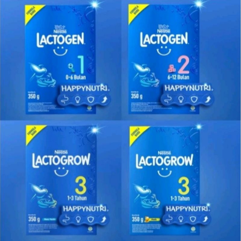 Jual Lactogen 1 2 Lactogrow 3 Madu/Vanila 350g | Shopee Indonesia