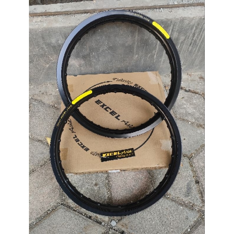 Jual VELG EXCEL ASIA TAKASOGO HITAM ALUMUNIUM ALLOY RIM EXCEL 140 ...