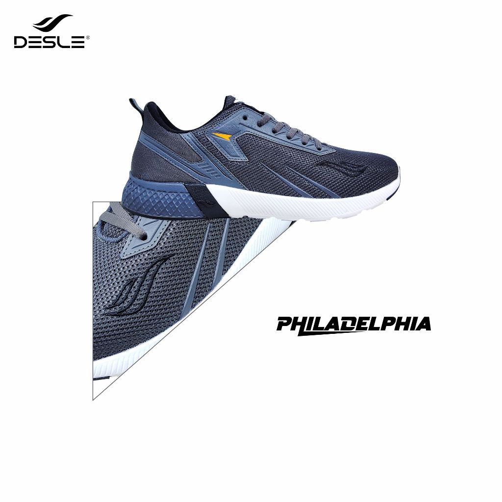 Jual DESLE SHOES SNEAKERS UNISEX PHILADELPHIA | Shopee Indonesia