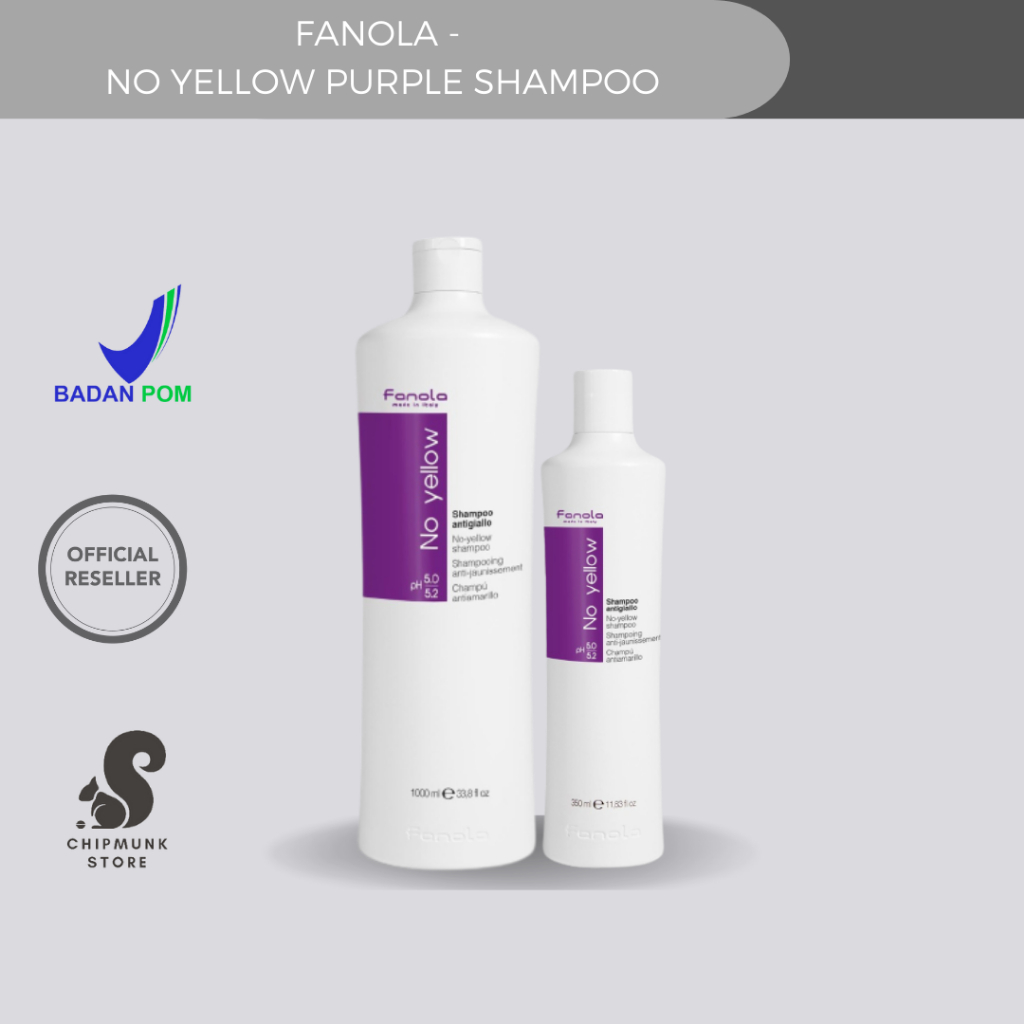 Jual Fanola No Yellow Purple Shampoo 350ml / 1000ml | Shopee Indonesia
