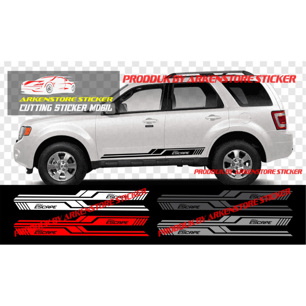 Jual cutting sticker mobil escape cutting sticker list mobil ford ...