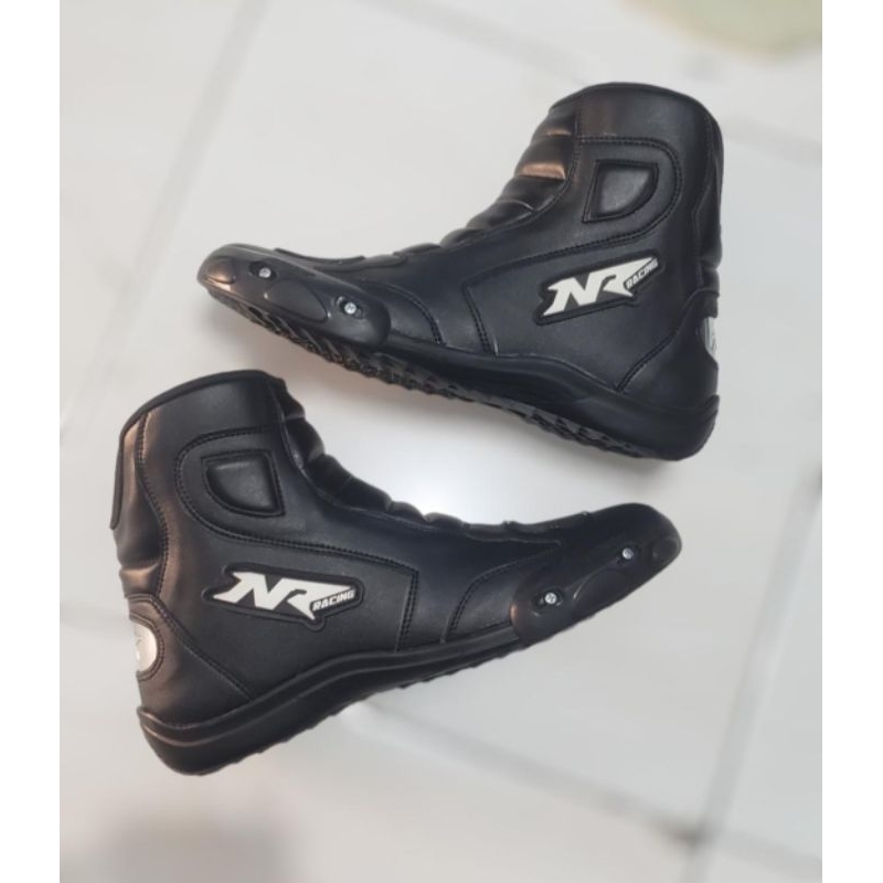 Jual Sepatu touring motor NR pendek/sepatu cornering | Shopee Indonesia
