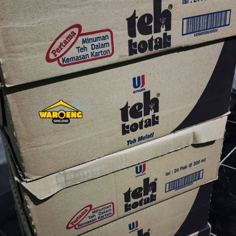 Jual Teh Kotak Ultrajaya Jasmine Tea 200 ml extra 100 ml kartonan isi 24 pcs | Shopee Indonesia