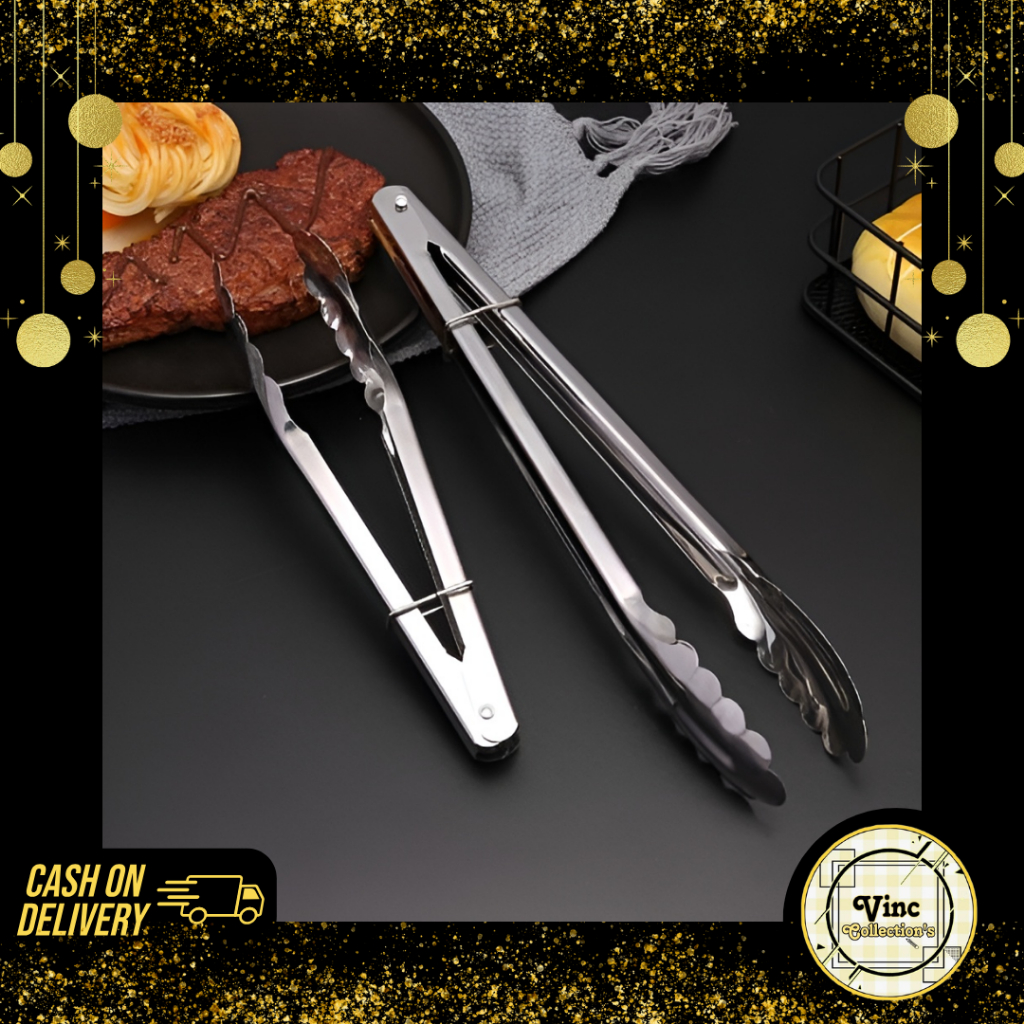 Jual Pencapit Capitan Makanan Stainless / Penjepit Gorengan Stainless ...