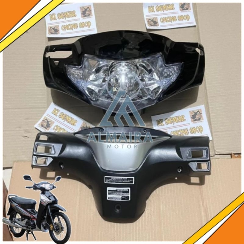 Jual BATOK BODY KEPALA DEPAN BELAKANG SET LAMPU DEPAN SUPRA X 125 LAMA ...
